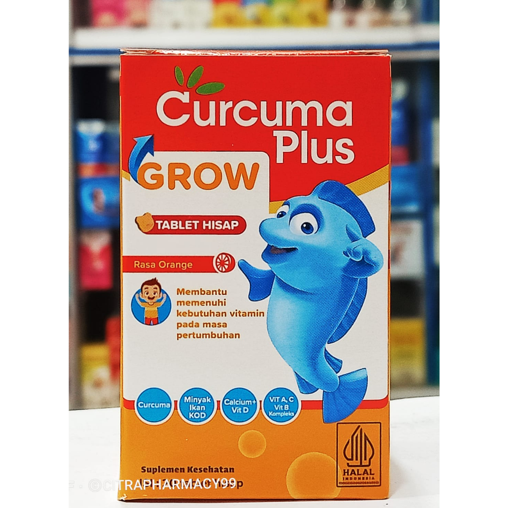 Jual Curcuma Plus 𝐆𝐑𝐎𝐖 𝟏 𝐁𝐎𝐓𝐎𝐋 𝐈𝐒𝐈 𝟐𝟎 𝐓𝐀𝐁𝐋𝐄𝐓 𝐇𝐈𝐒𝐀𝐏 - Vitamin Imunitas ...