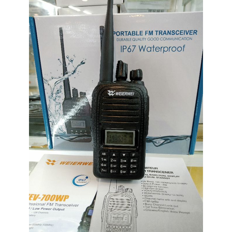 Jual Ht Weierwei 700 Wp waterprof original garansi resmi | Shopee Indonesia