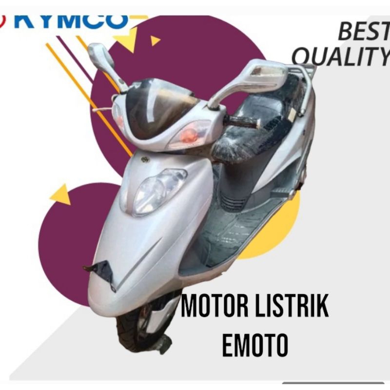 Jual MOTOR LISTRIK EMOTO SPIRIT RENZA NOS dengan tanpa Baterai Viar q1 ...