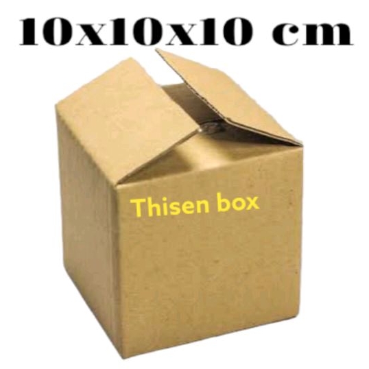 Jual Kardus packing 10x10x10 cm | die cut | box packaging | recycle ...