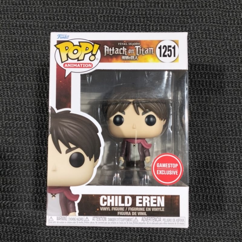 Jual Funko Pop! Final Season Attack on Titan: Child Eren #1251 ...