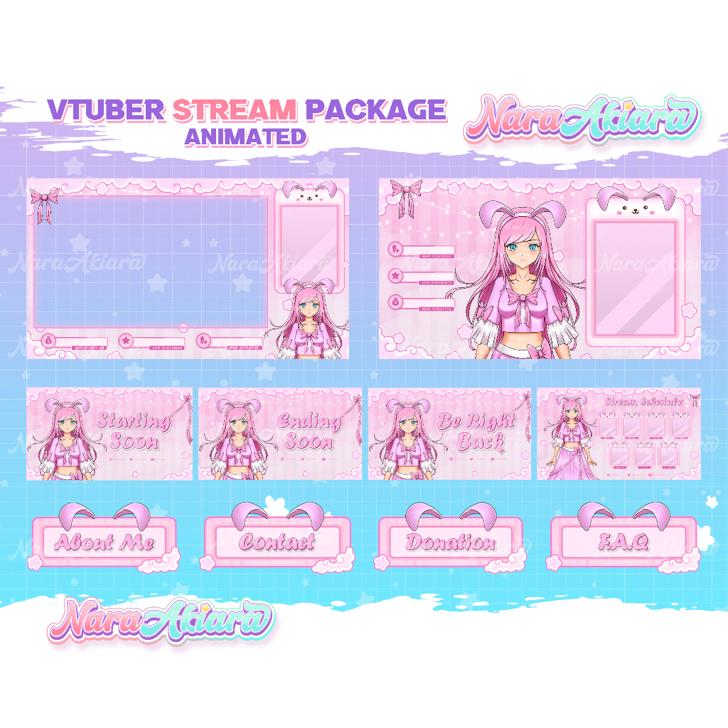 Jual Maksimalkan Tampilan Stream dengan Overlay Desain Premium, Overlay ...