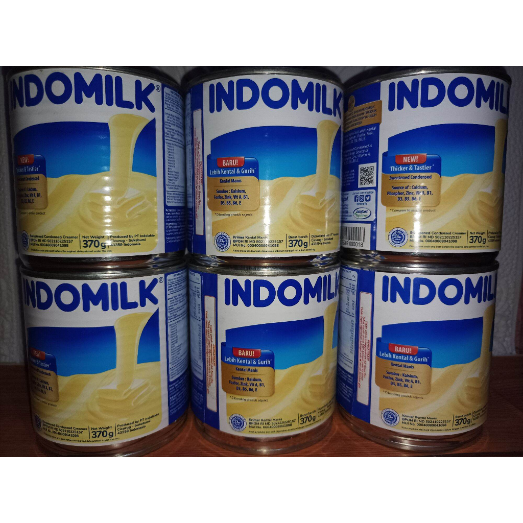 Jual indomilk kaleng 370 gram | Shopee Indonesia