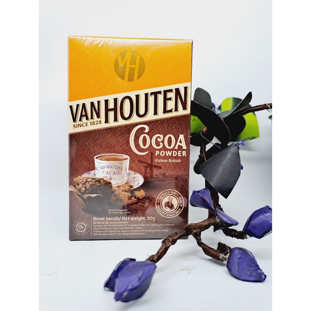 Jual Van Houten Cocoa Powder / Coklat Bubuk 80 Gram | Shopee Indonesia