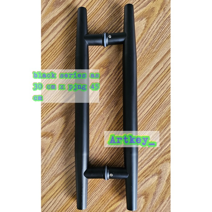 Jual HANDLE PINTU KAYU/KACA/ALUMUNIUM ' BLACK SERIES '. GOOD QUALITY ...