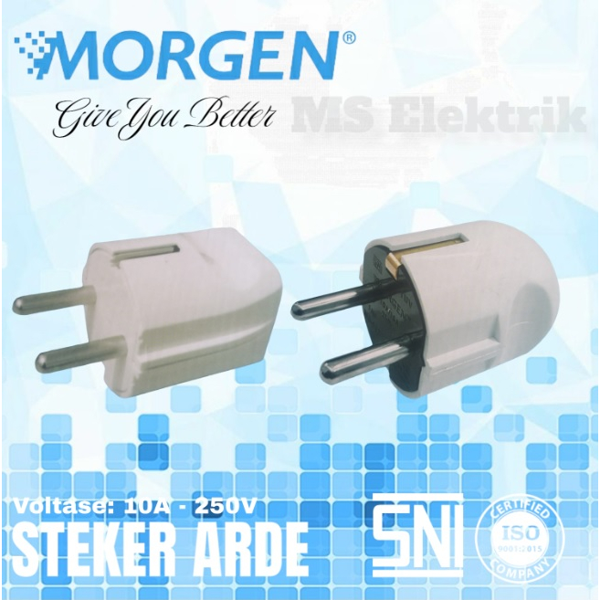 Jual MORGEN STEKER ARDE / STEKER BULAT / STEKER SEGI / PLUG | Shopee ...