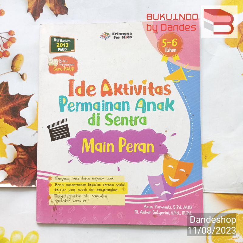 Jual Ide Aktivitas Permainan Anak di Sentra Sains Bahan Alam / Main ...
