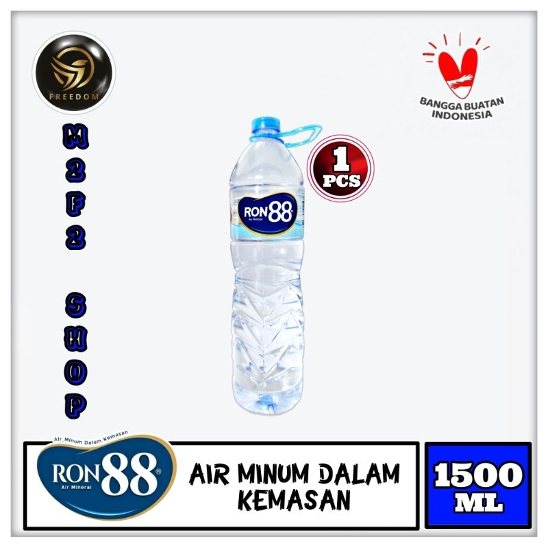 Jual Air Mineral Ron 88 Besar Botol Pet - 1500 ml (Kemasan Satuan ...