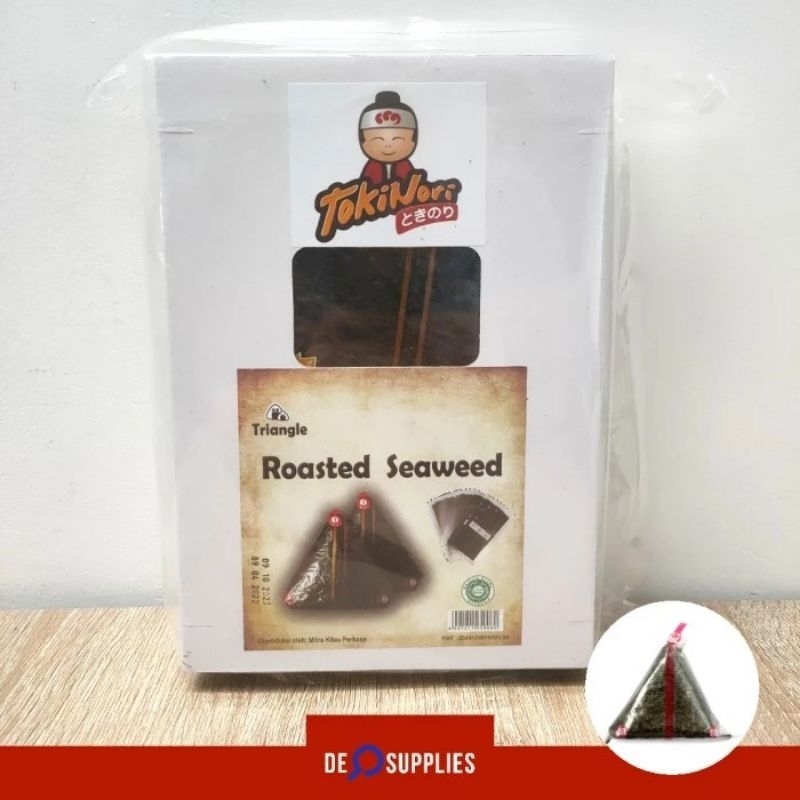 Jual Tokinori Onigiri Triangle Roasted Seaweed - Wrapper Sushi Nori 1 ...
