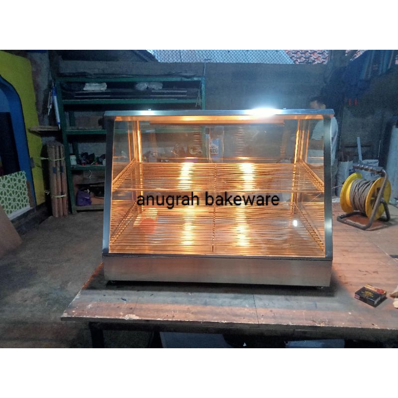 Jual etalase Warmer fried chicken 60x50x60cm | Shopee Indonesia