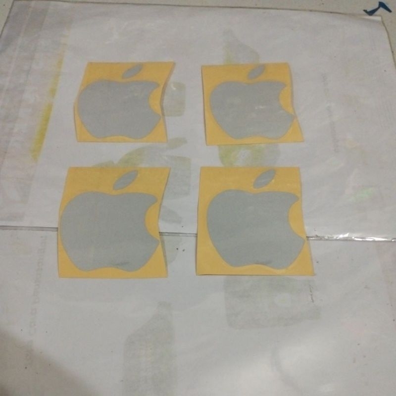Jual sticker Cuting logo APPLE keren /sticker cutting/custom | Shopee ...