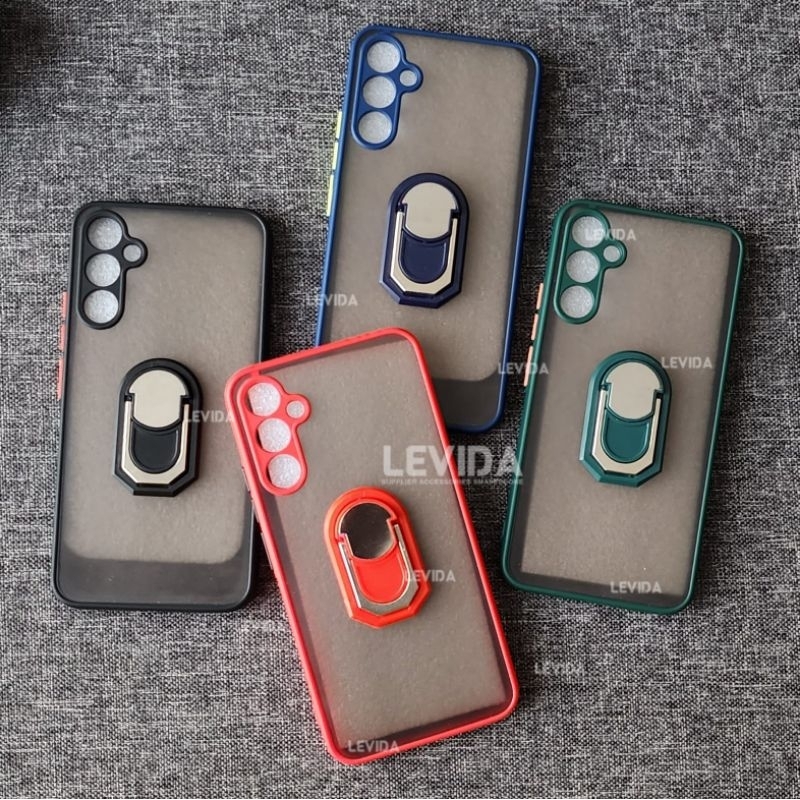 Jual Samsung A54 5G Case Dove Matte Protect Kamera + Ringstand Case ...