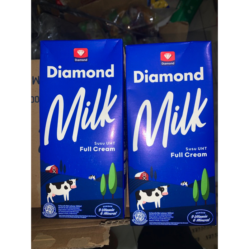 Jual Diamond fresh milk 900 ml | Shopee Indonesia