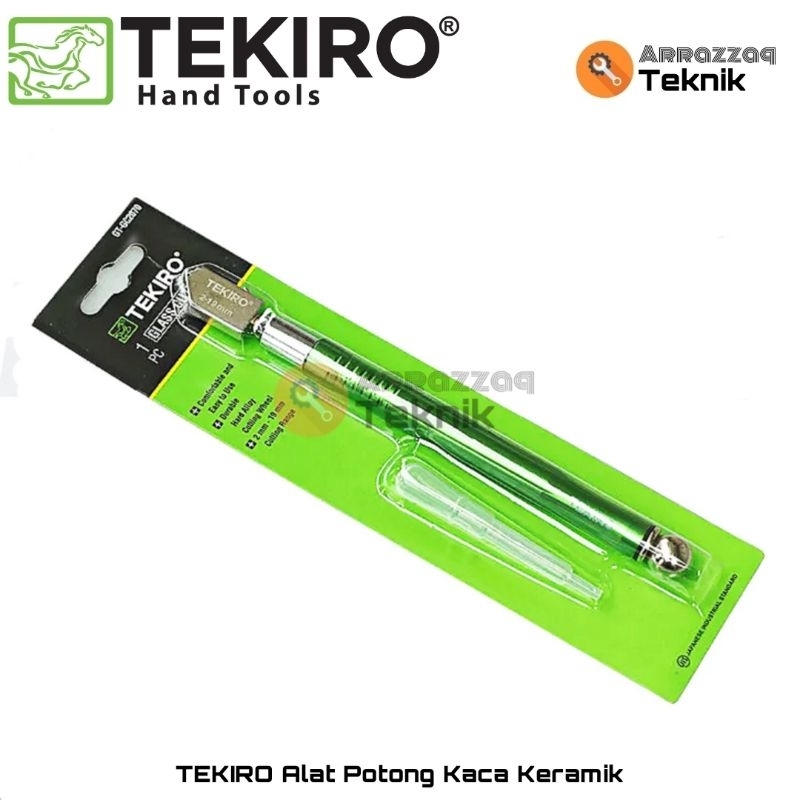 Jual TEKIRO Alat Potong Kaca Keramik Japan - Glass Cutter Pemotong Kaca ...