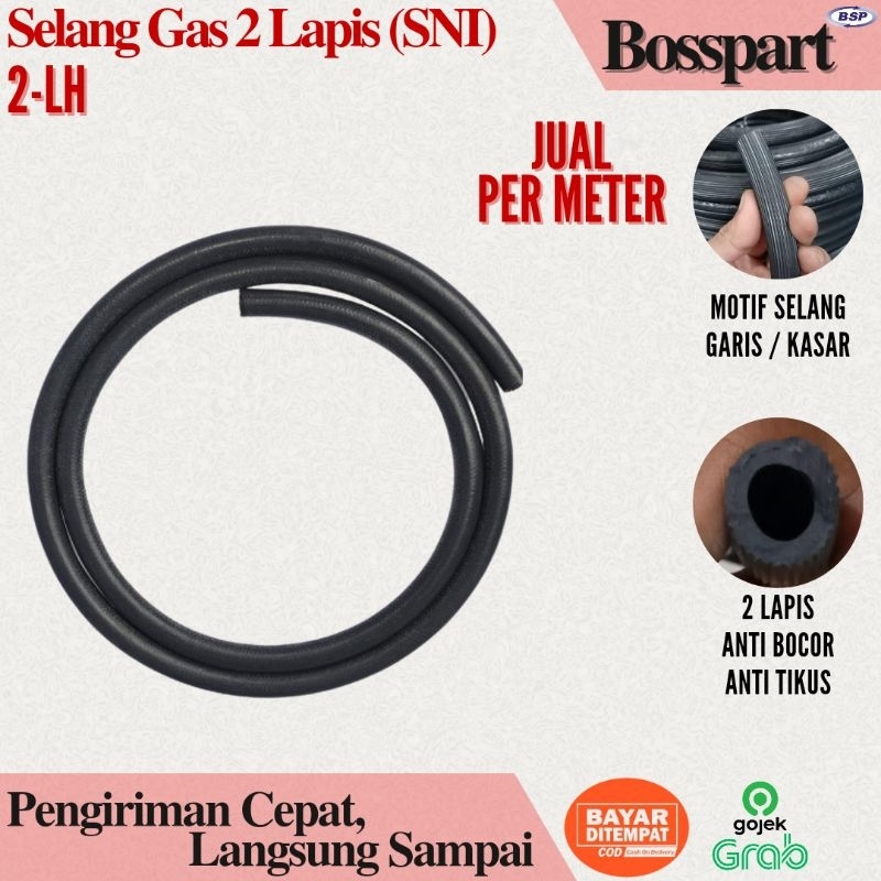 Jual Selang gas Orange 2 Lapis PER METER / Selang Gas Tekanan Tinggi ...