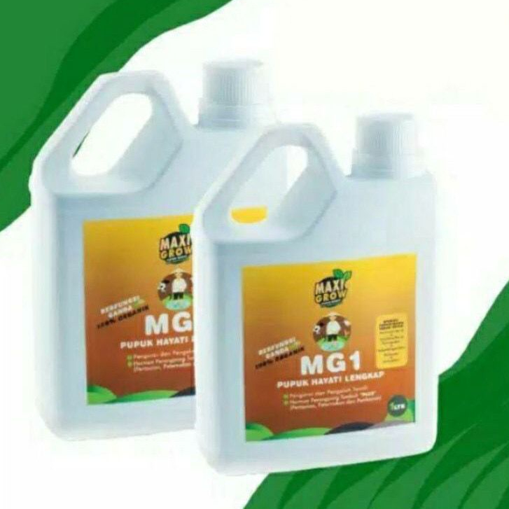Jual Maxi Grow MG1 Pupuk Hayati, Lengkap Maxigrow 1 Liter Mempercepat ...