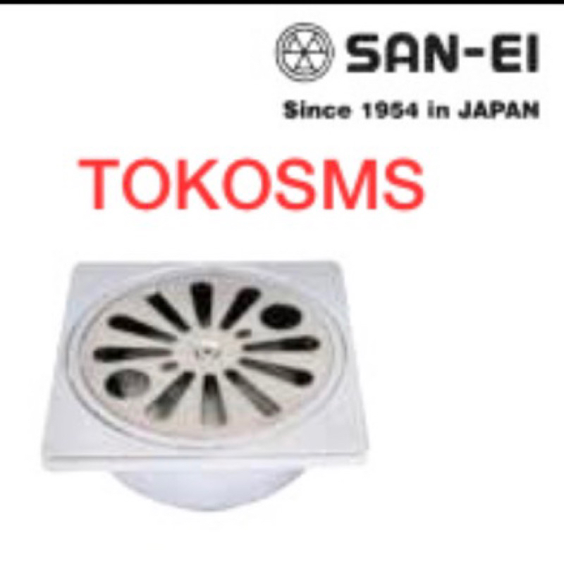 Jual Floor drain SAN-EI HN508 sanei PHN508 floor strainer 4 X 2 square | Shopee Indonesia