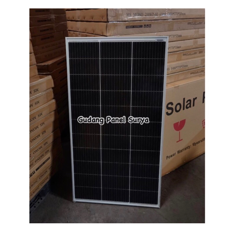 Jual Solar Panel Surya Cell Module Mono 160WP 160 WP Maysun + Packing ...