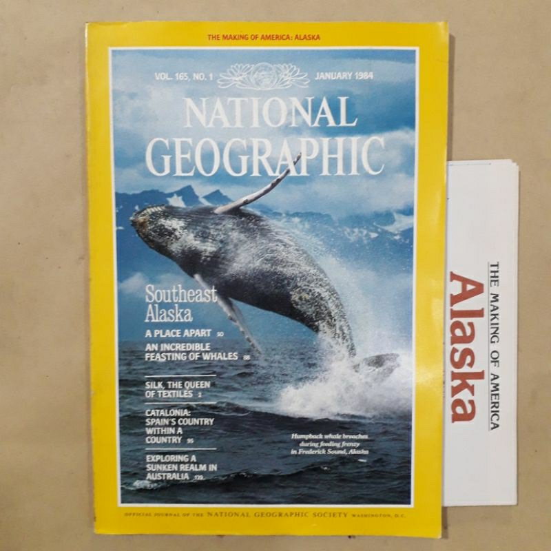 Jual Majalah National Geographic Bahasa Inggris + Peta/Ulang Tahun ke ...