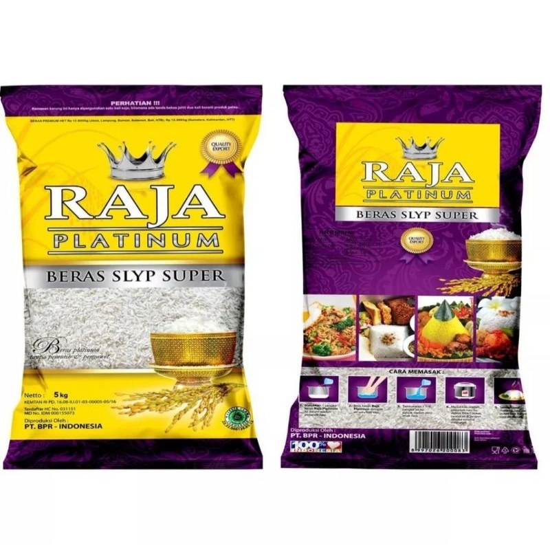 Jual BERAS RAJA PLATINUM / ULTIMA 5KG | Shopee Indonesia