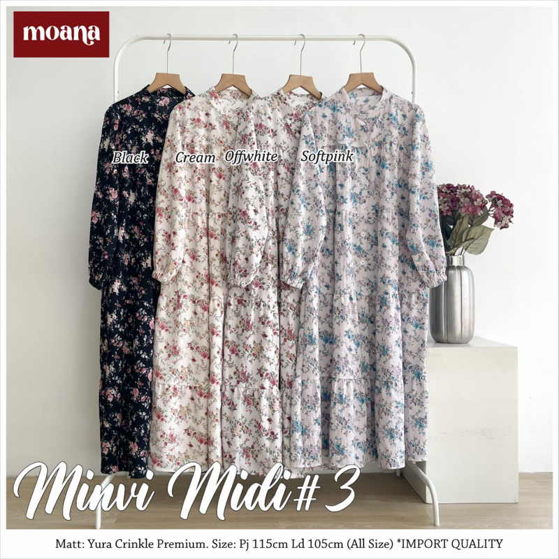 Jual Minvi Midi 3 by Moana | Shopee Indonesia