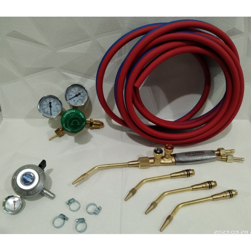 Jual Paket Blender las + 4 mata las + selang las dobel + regulator ...