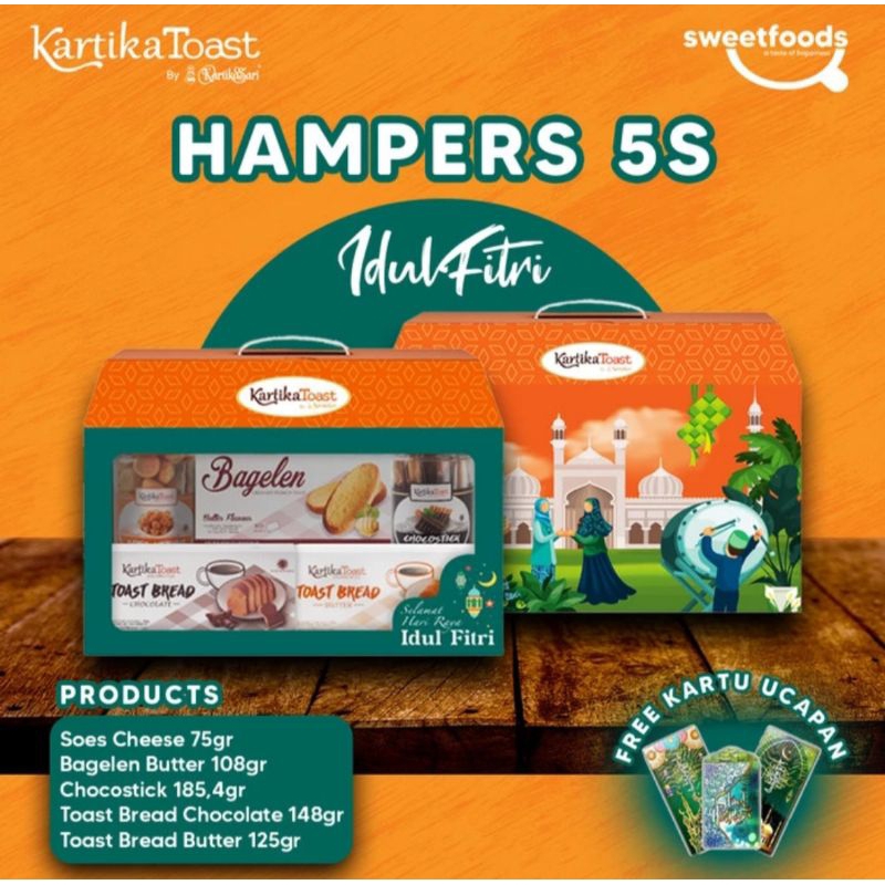 Jual KARTIKA TOAST HAMOERS PREMIUM 5S / HAMPERS LEBARAN PREMIUM ...