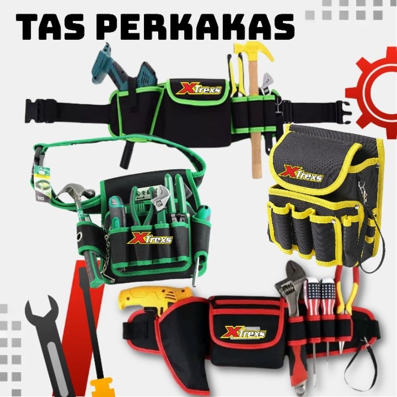 Jual Tas Pinggang Wadah Perkakas Alat Kerja Tas Sabuk Alat Obeng Tas ...