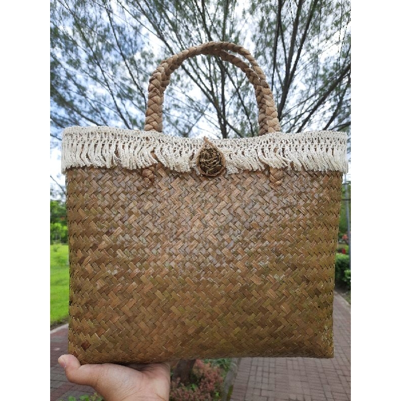 Jual TAS PURUN ANYAMAN KHAS KALIMANTAN SELATAN 0101 | Shopee Indonesia
