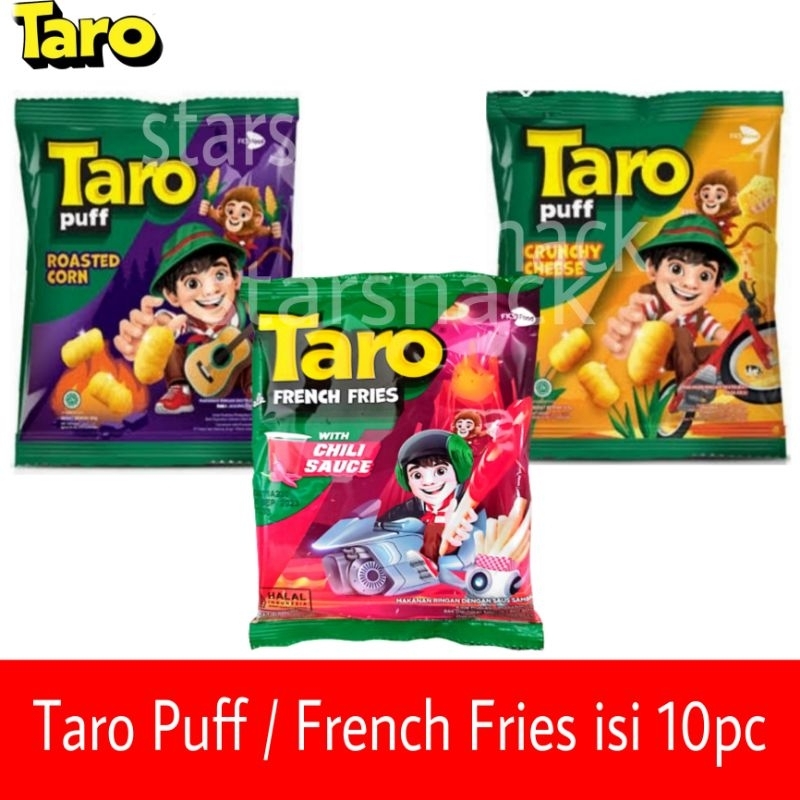 Jual Taro Puff / French fries isi 10 pc | Shopee Indonesia