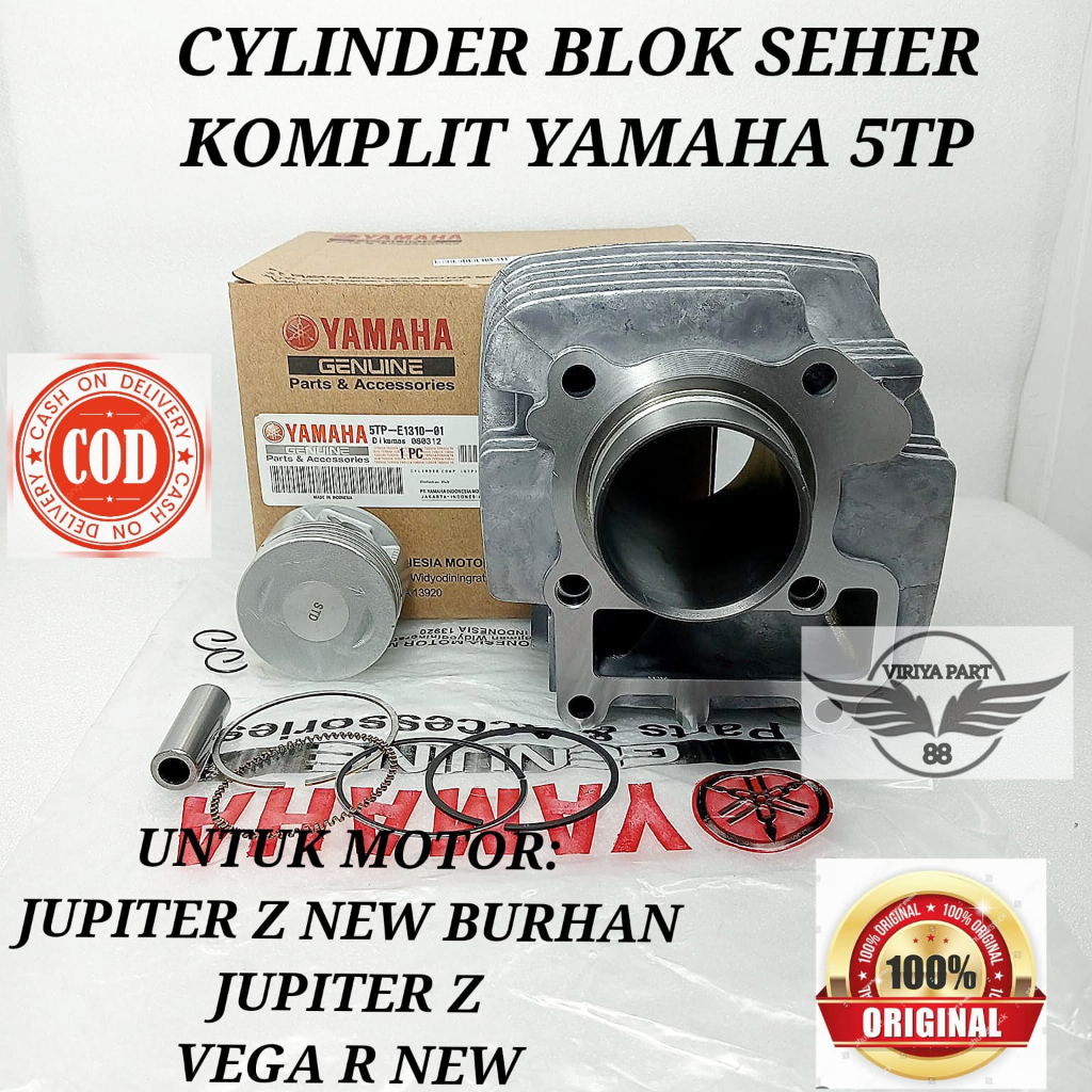 Jual CYLINDER BLOK SEHER PISTON RING KOMPLIT YAMAHA YGP 5TP KUALITAS ASLI ORIGINAL YAMAHA YGP ...