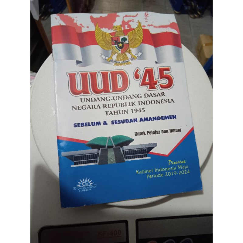 Jual UNDANG- UNDANG DASAR/UUD'45 KECIL PER PCS | Shopee Indonesia