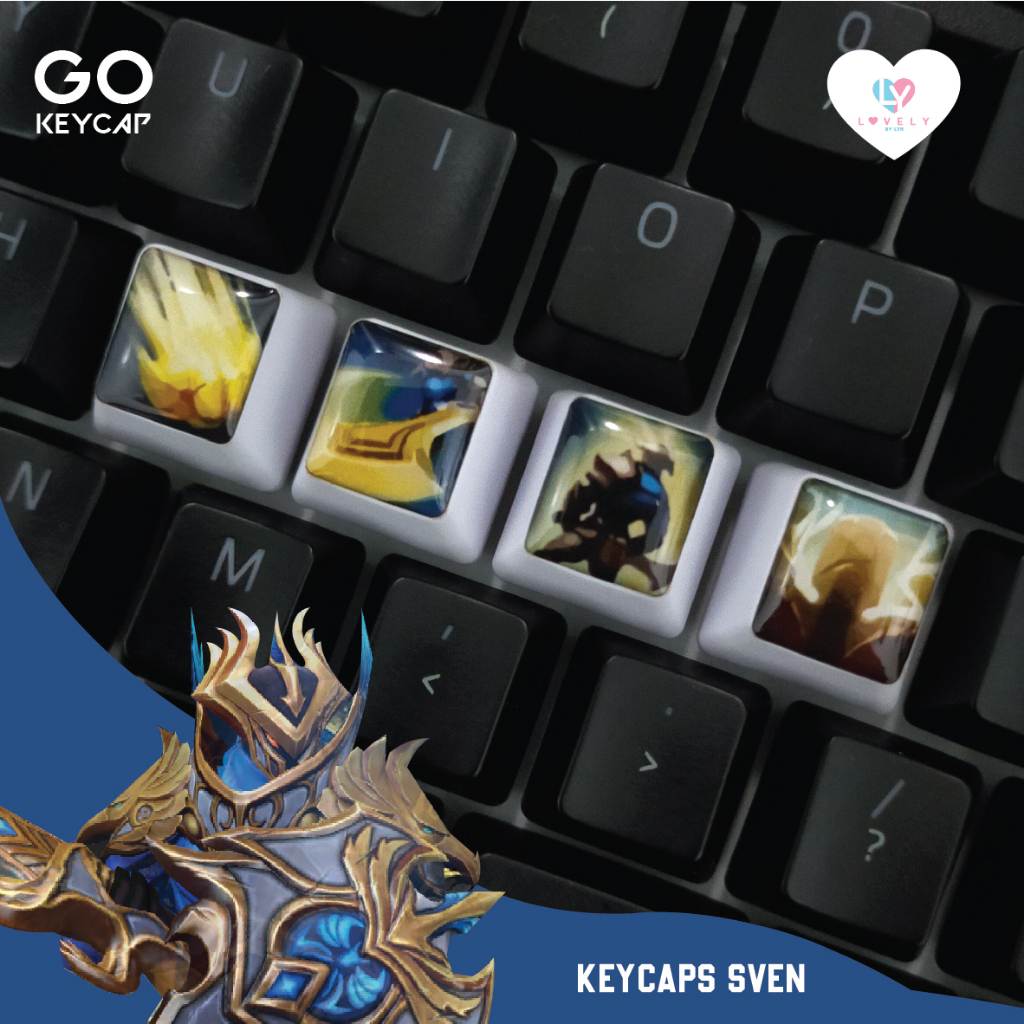 Jual Keycaps PBT Dota2 Sven Ability | GO KEYCAPS | Shopee Indonesia