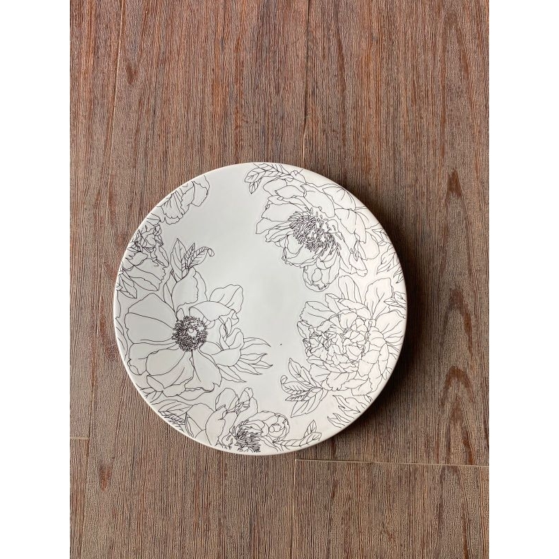 Jual piring pisin bunga keramik | Shopee Indonesia