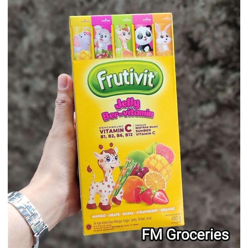 Jual frutivit jelly stik isi 20 | Shopee Indonesia