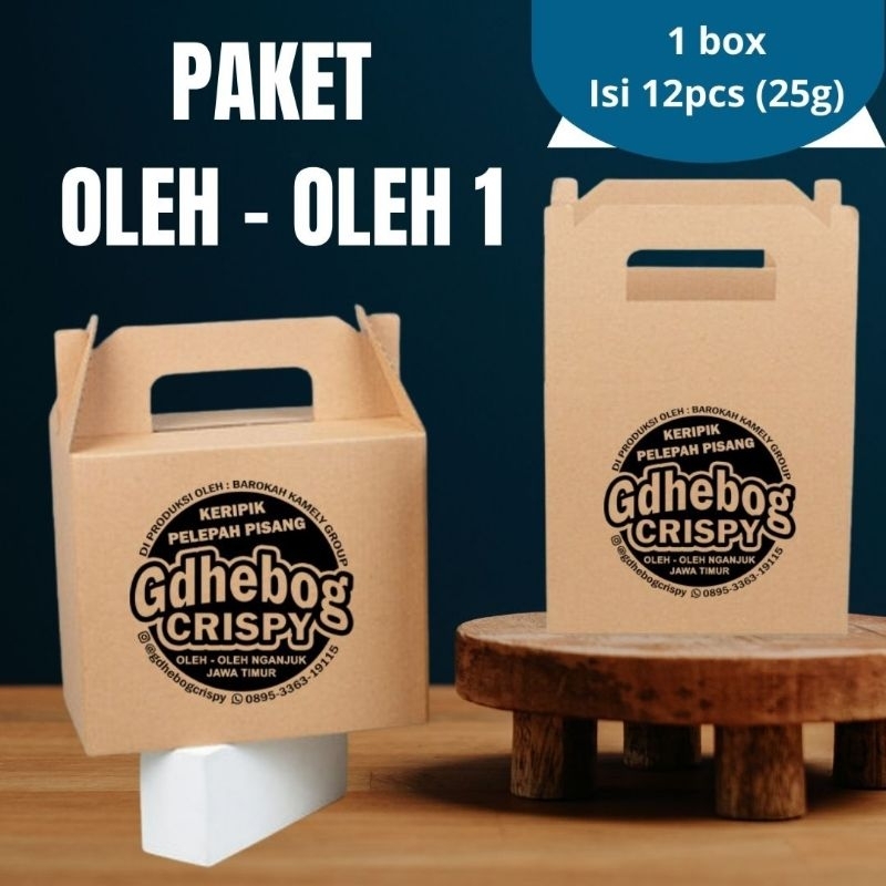 Jual Isi 12 pcs - Oleh oleh Nganjuk Gdhebog Crispy / Keripik Pelepah ...