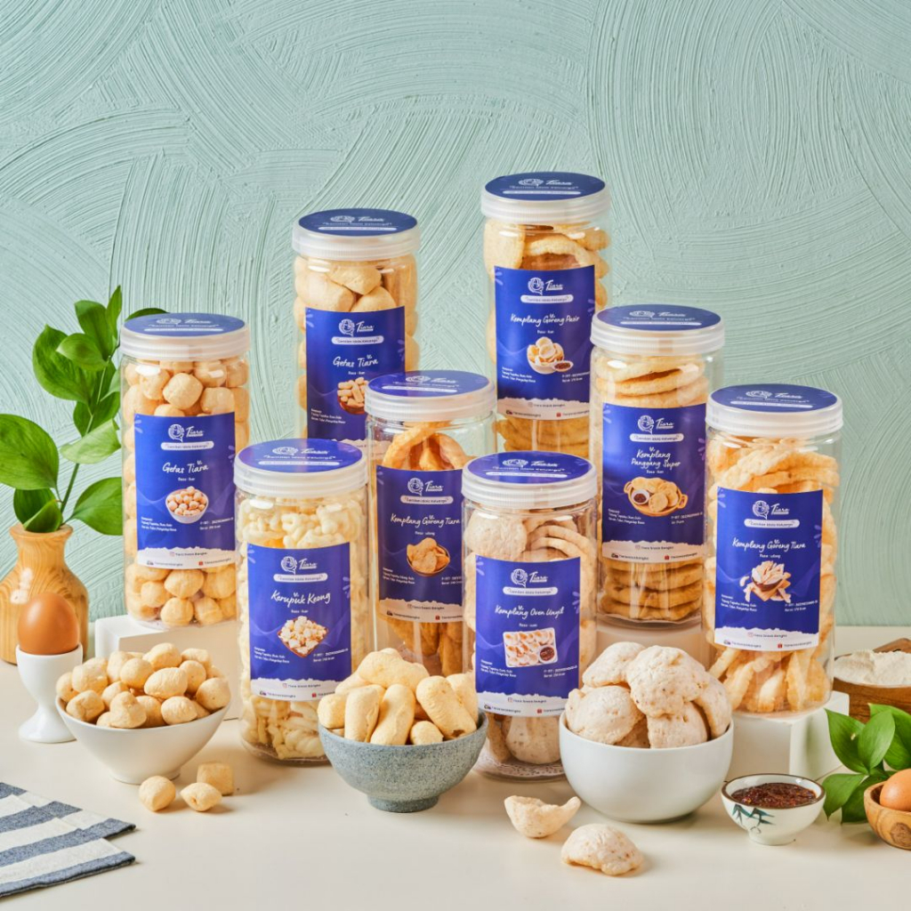 Jual Package Mix 5 Produk Kerupuk Tiara Snack Bangka | Shopee Indonesia