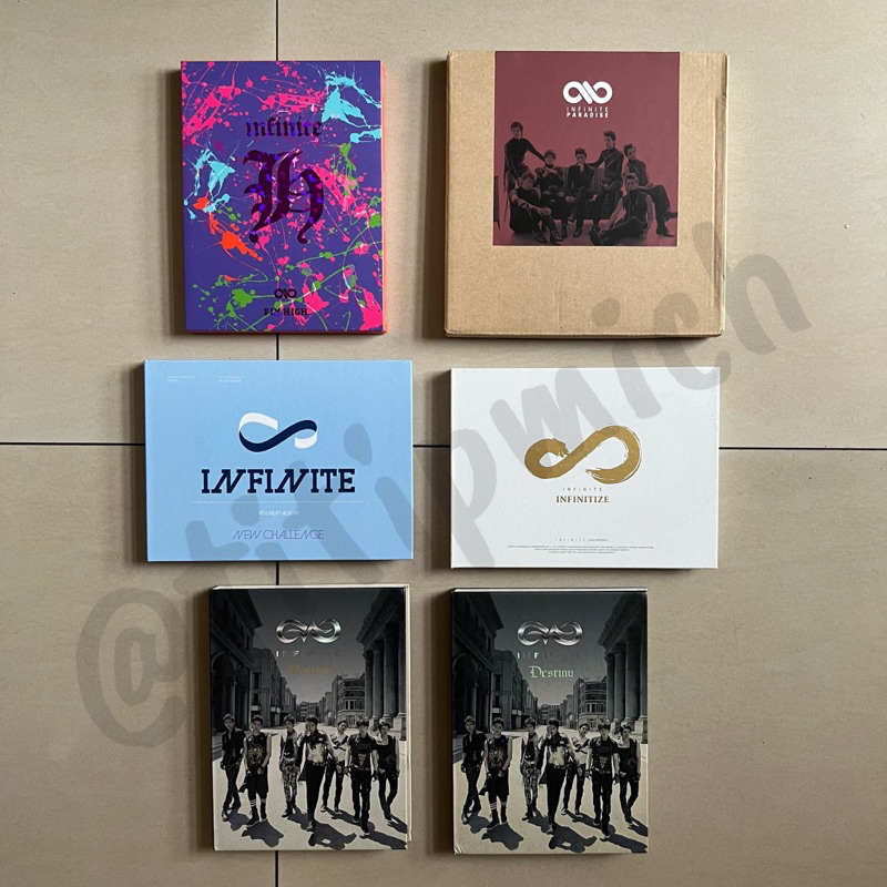 Jual Infinite Album (Paradise, New Challenge, Destiny, Infinitize ...