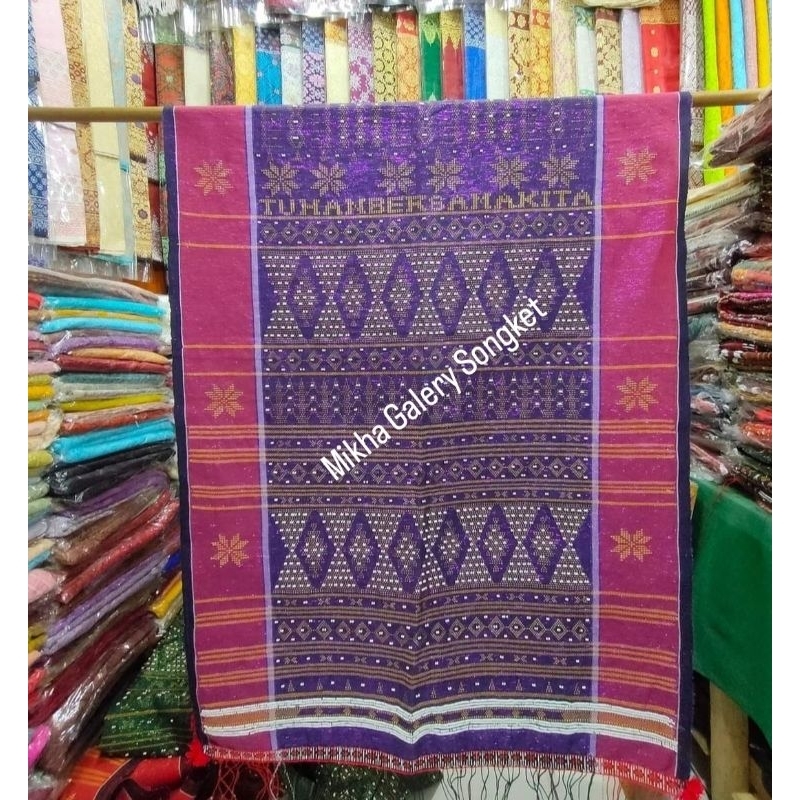 Jual Ulos Sadum Raja Ungu Super Jumbo Mesin | Shopee Indonesia