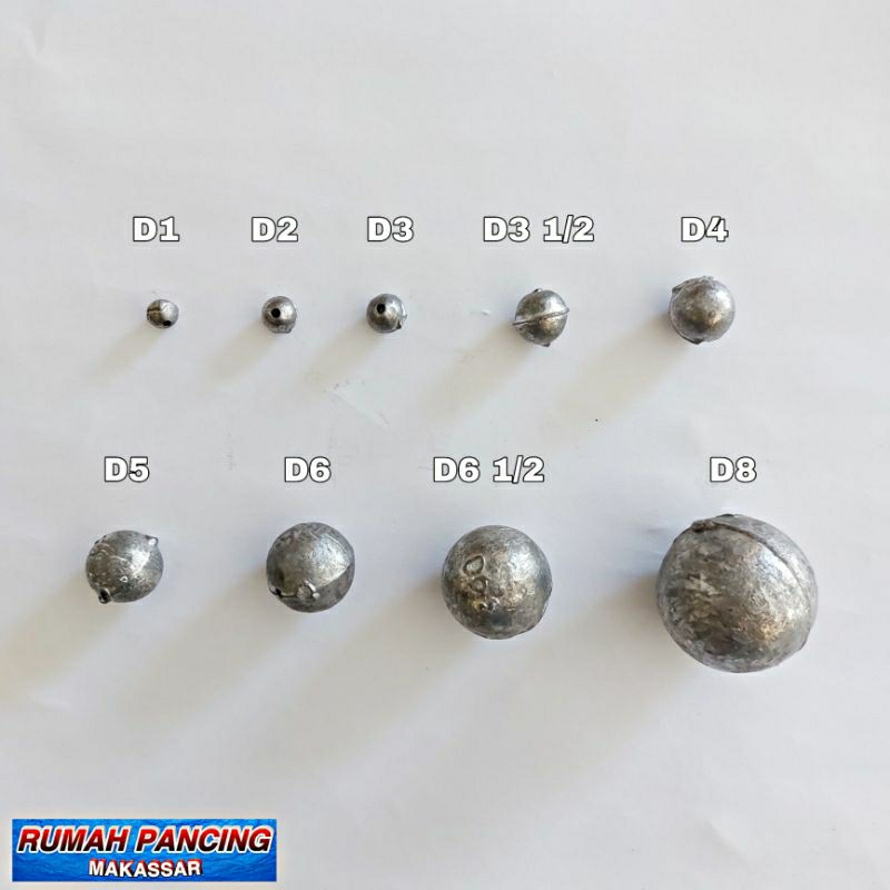 Jual Timah Pemberat Pancing D | Shopee Indonesia