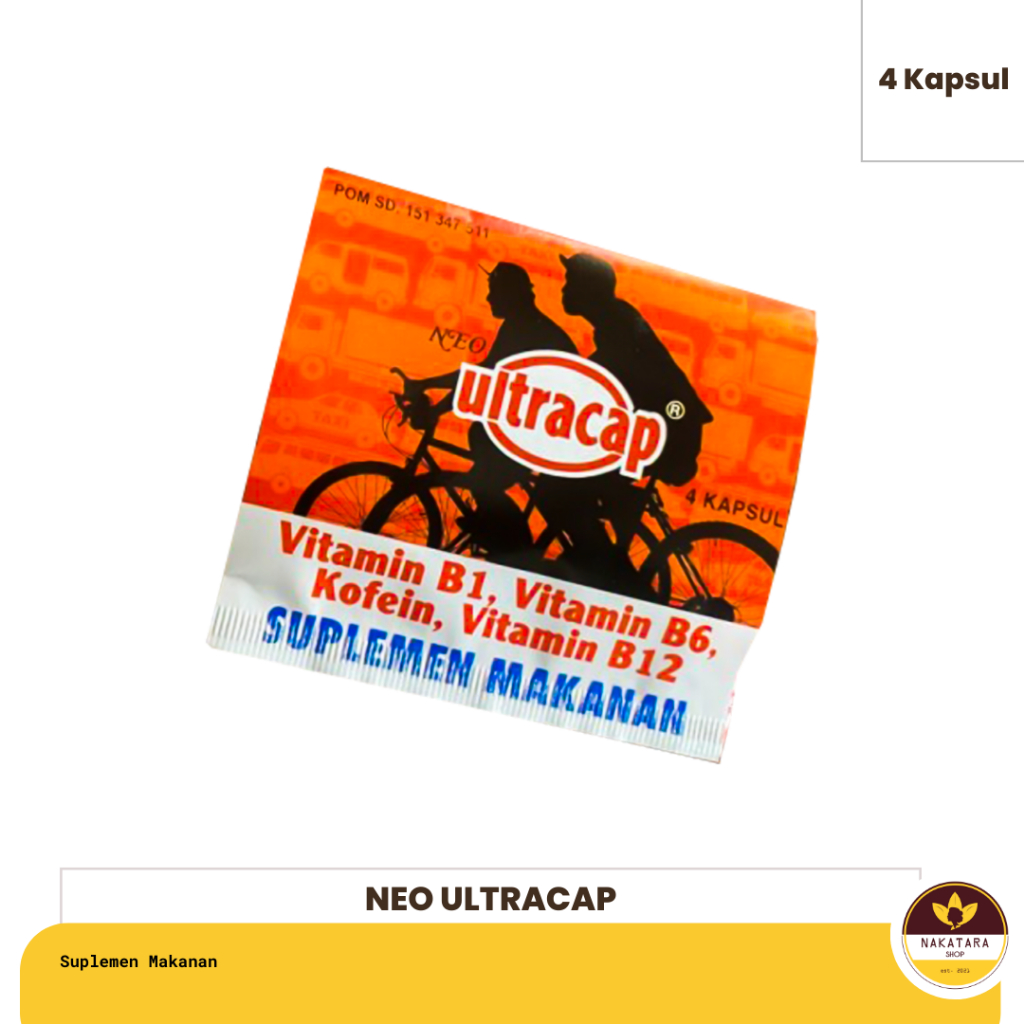 Jual OBAT NEO ULTRACAP ISI 4 KAPSUL | Shopee Indonesia
