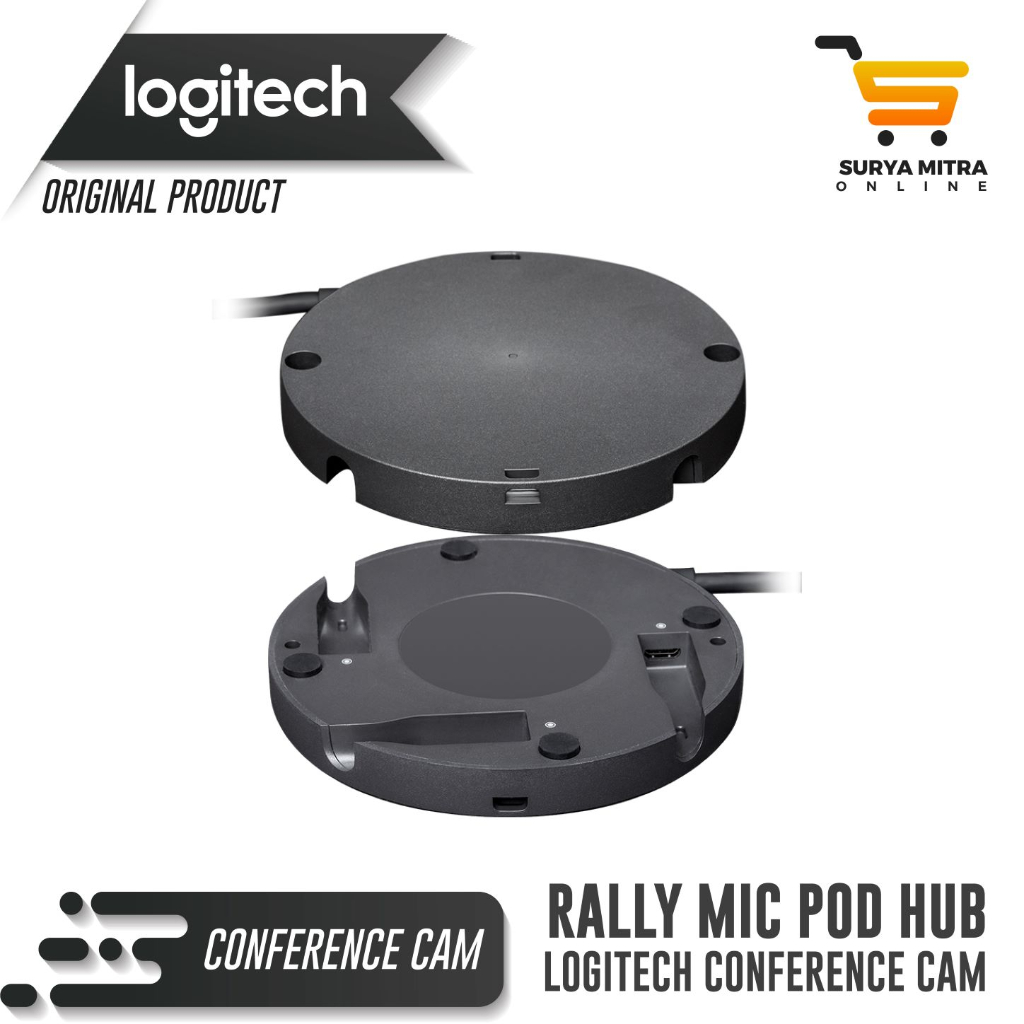 Jual Logitech Rally Mic Pod Hub | Shopee Indonesia