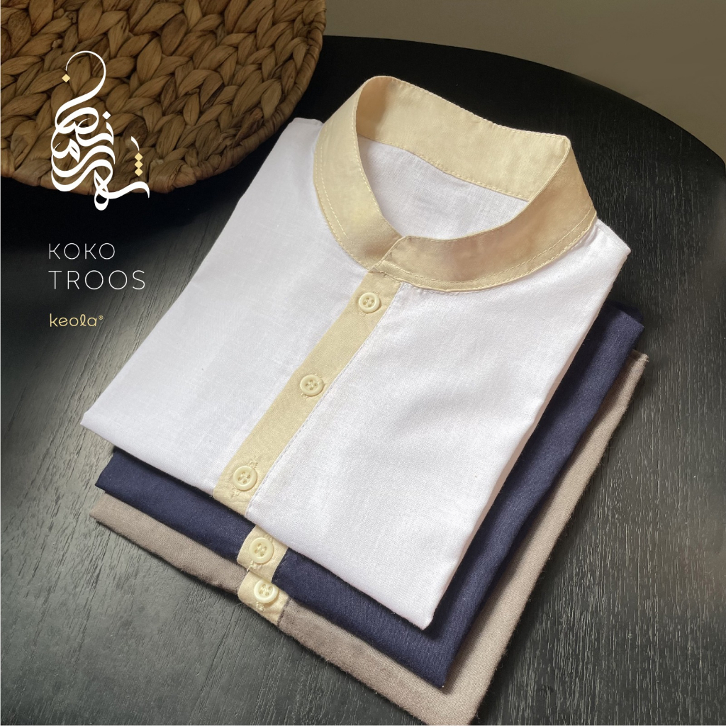 Jual MD - Keola Koko Troos Shirt Series (Kemeja Anak) Usia 1 – 6 Tahun ...