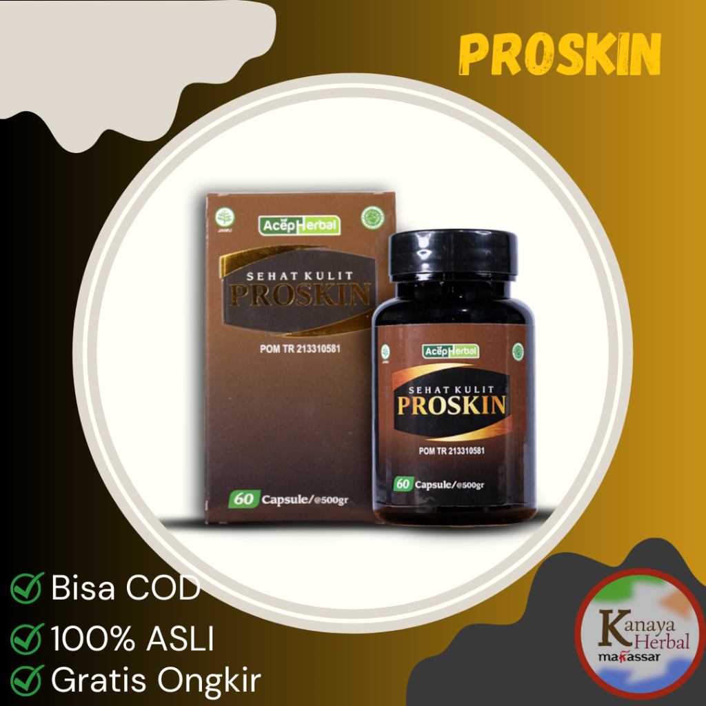 Jual PROSKIN - herbal oral penyakit kulit ORIGINAL proskin - Makassar ...