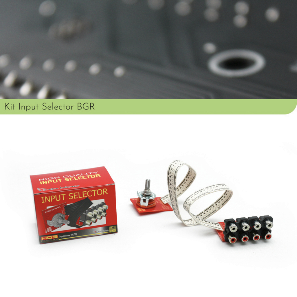 Jual Kit Rangkaian Input Selector Rotary Switch 3x4 4 Jalan BGR BELL ...