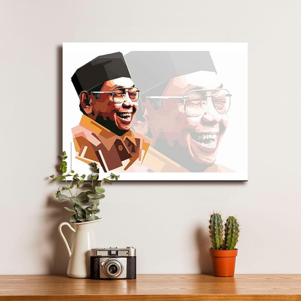 Jual Poster Gus Dur Abdurrahman Wahid NU Nahdatul Ulama - Dekorasi ...