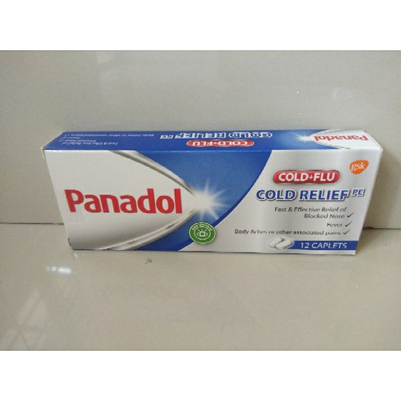 Jual Panadol cold relief cold +flu 12caplets ori singapore | Shopee ...