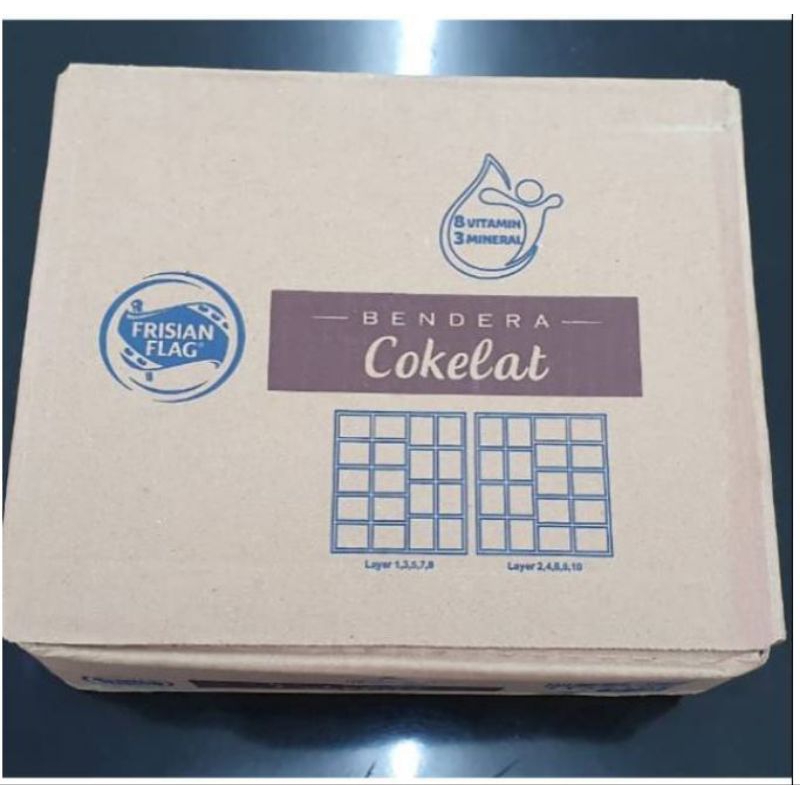 Jual Susu Kental Manis Frisian Flag coklat dus / Susu Kental Manis ...