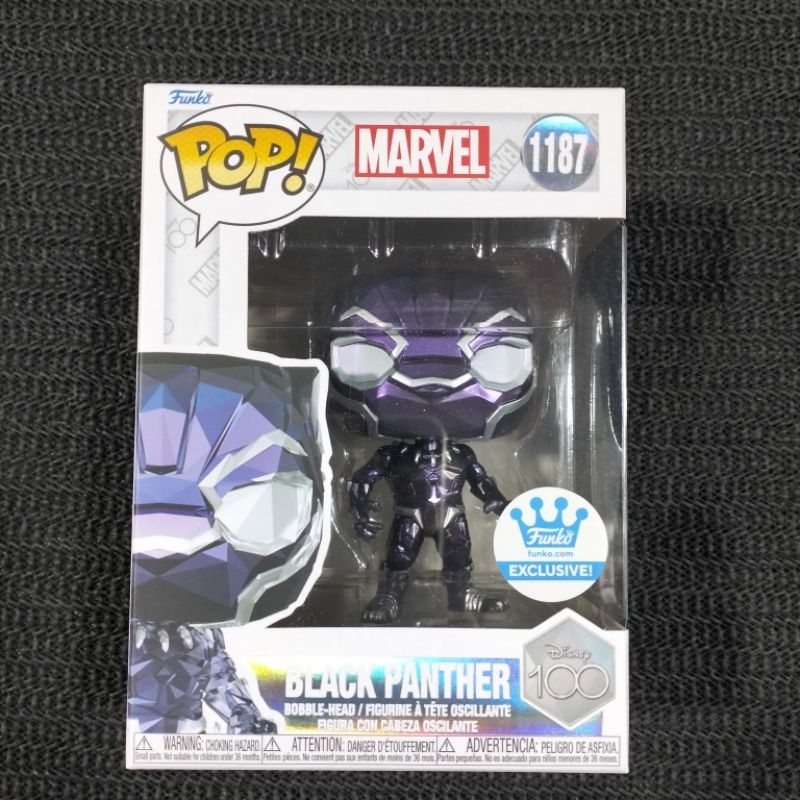 Jual Funko Pop! Marvel: Black Panther #1187 (Funko Shop Exclusive ...