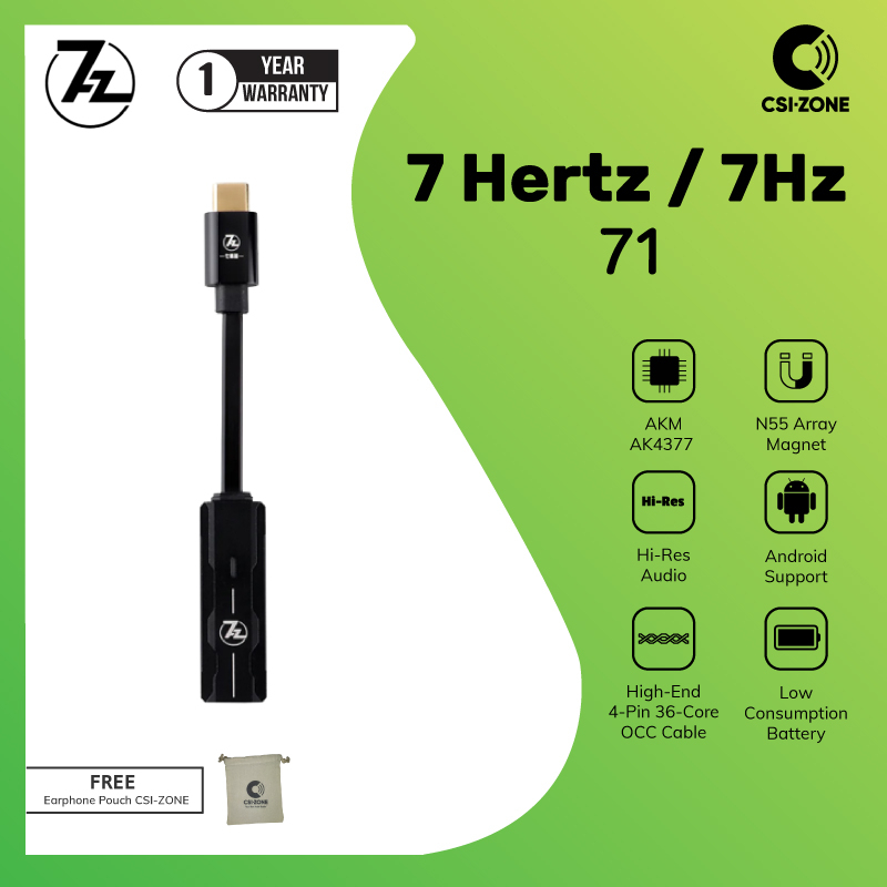 Jual 7Hz / 7 Hertz 71 Portable Amplifier DAC / AMP | Shopee Indonesia